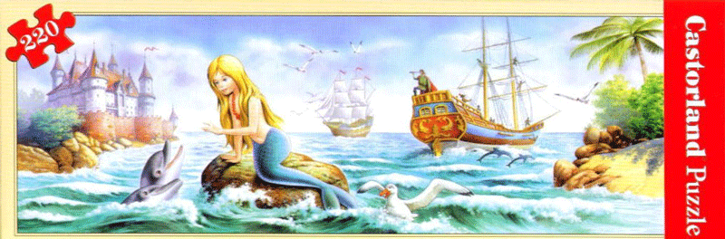 Sirenita - 220 piezas | Puzzleshop